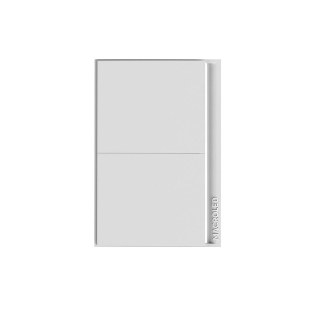 TECLA SMART BLANCO MACROLED 2 PULSADORES AC100-240V MAX 10A CON ...