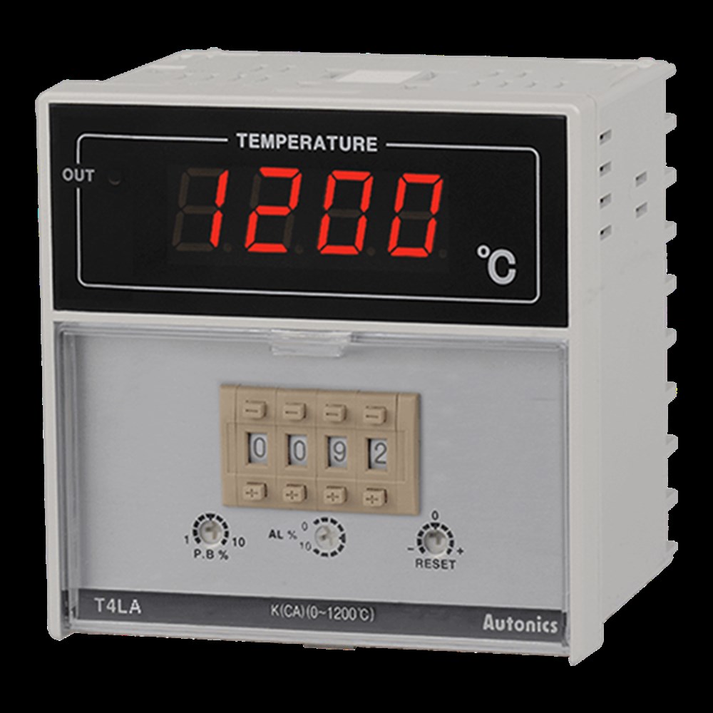 Controlador de Temperatura PID 4 dígitos, 100-220VAC 3A, 72x72mm ...